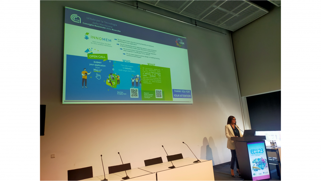 The INNOMEM project was showcased at ECCE 2023 » INNOMEM